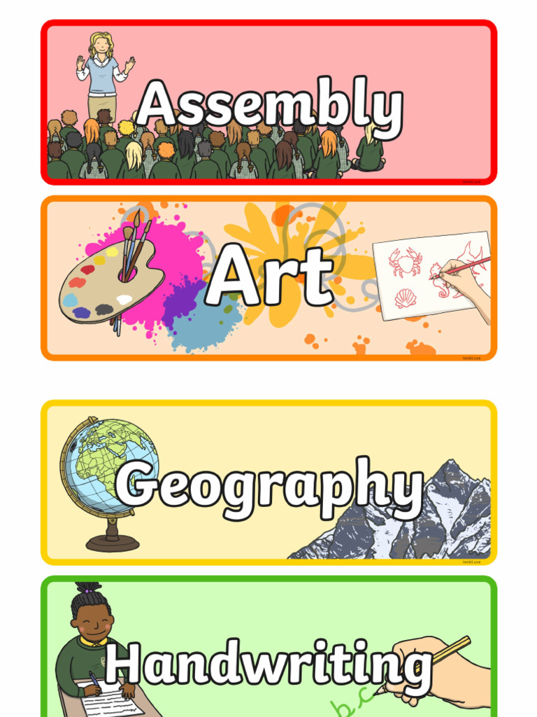 T M 1157 Subject Display Signs - Ver - 18 | PDF