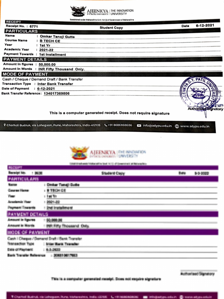 Omkar Feess | PDF | Payments | Banking Technology