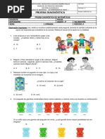 Prueba Diagnostica de Ciencias Naturales | PDF