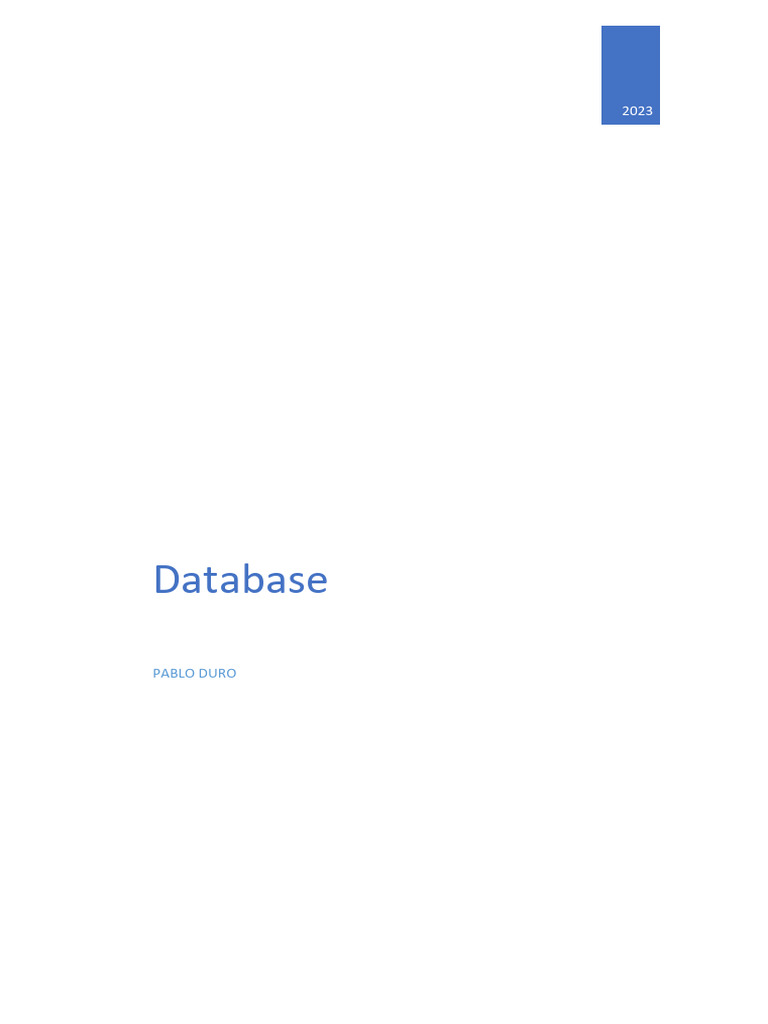 Database 2 | PDF