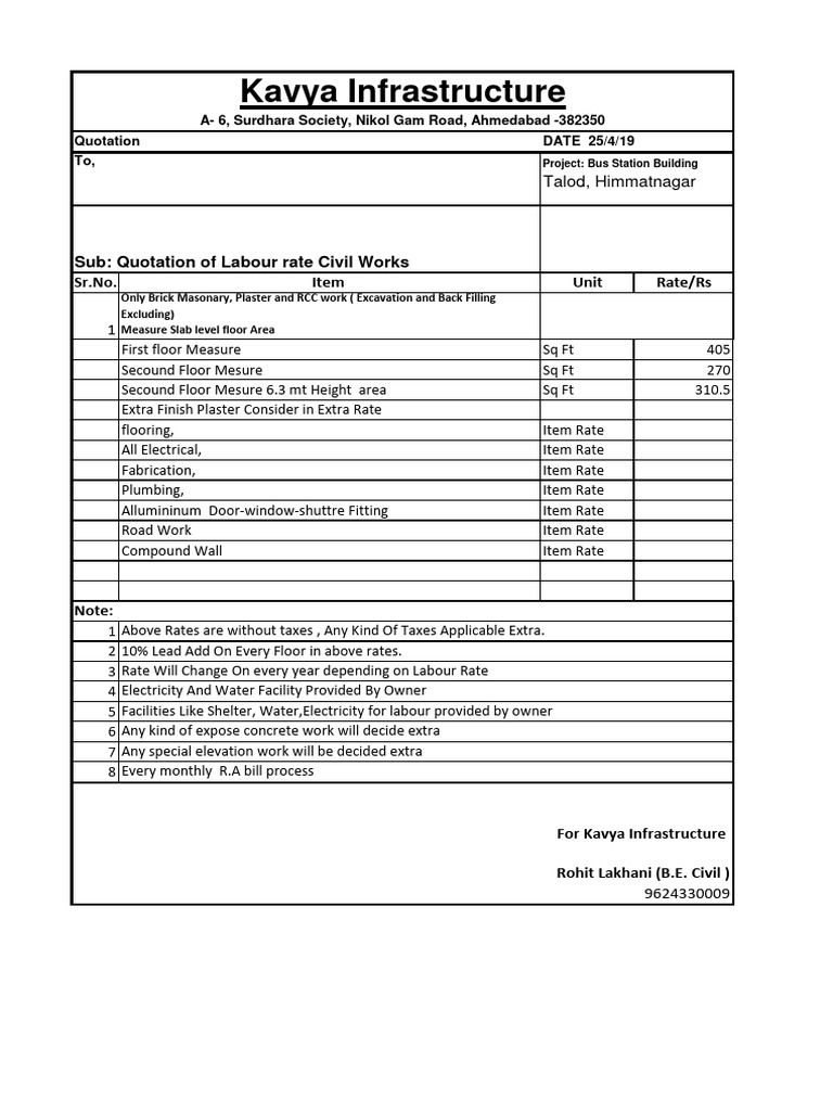 Talod Rate | PDF | Architectural Design | Architecture