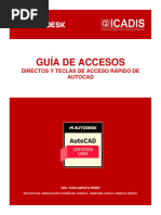 Guía de Comandos y Métodos Abreviados de Teclado de AutoCAD | PDF | Cad ...