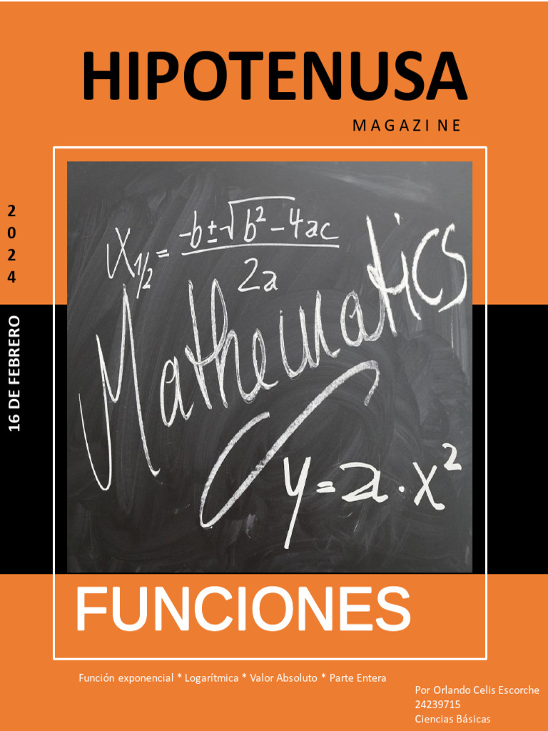 Revista Matemática | PDF | Logaritmo | Función (Matemáticas)