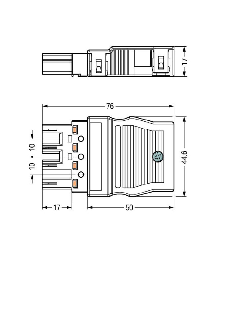 Snap-In Plug 4-Pole Cod. A 4,00 MM Black | PDF