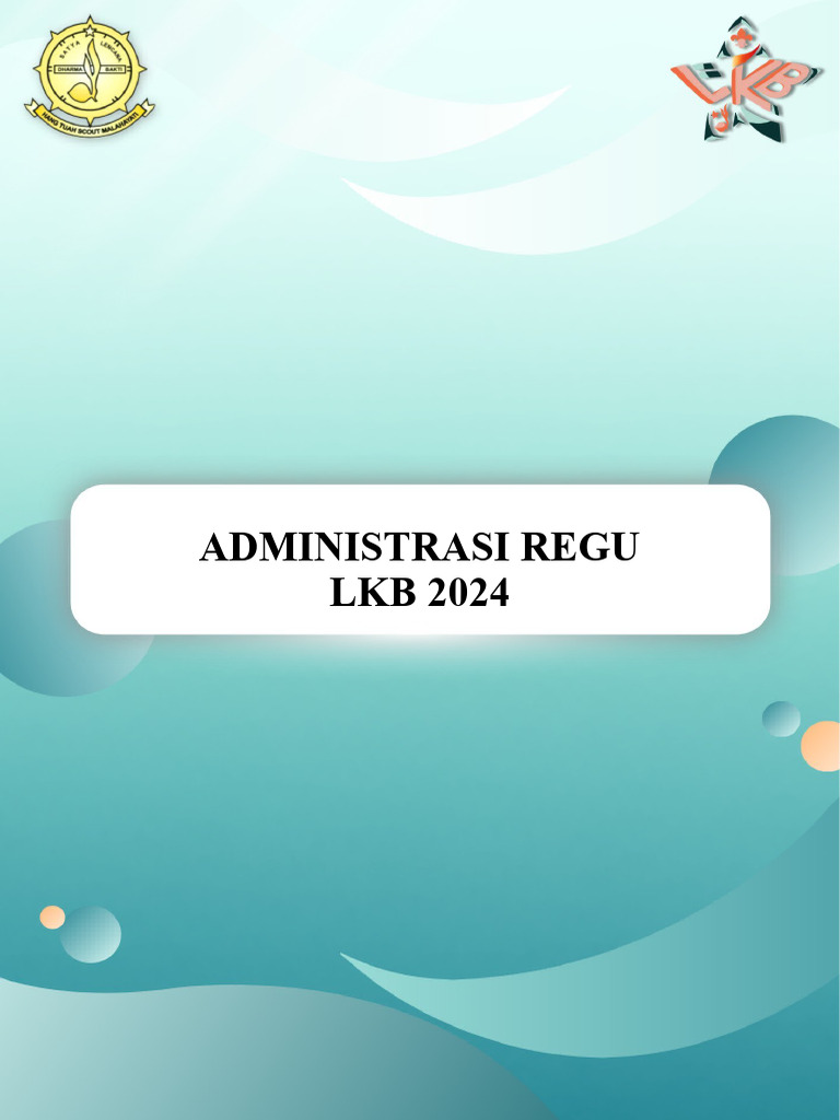 Template Administrasi Regu LKB 2024 | PDF