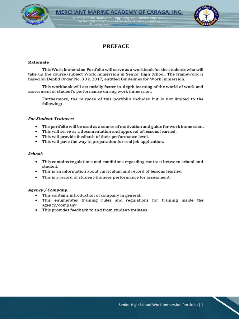 Portfolio Template | PDF