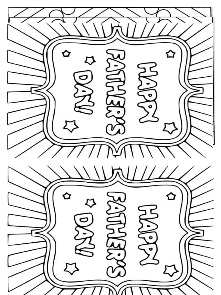 Fathers Day Card | PDF