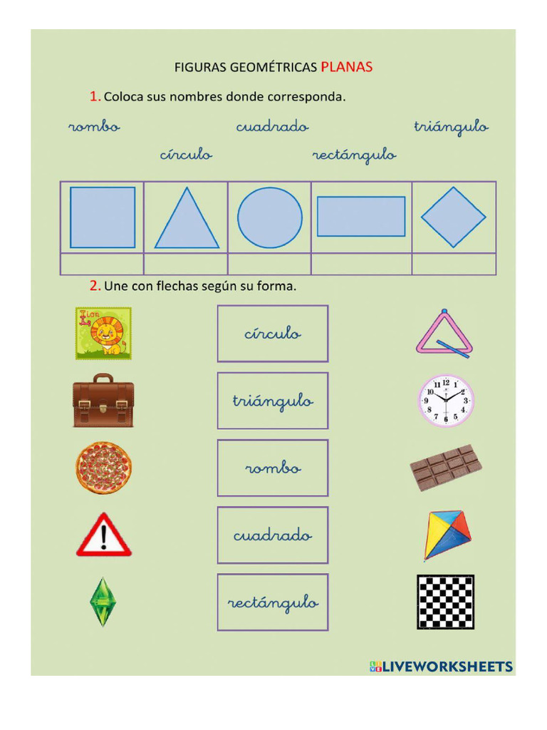 Figuras Geométricas Planas | PDF