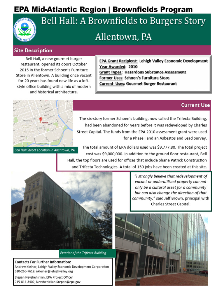 Bell Hall: Revitalizing Allentown's Heritage | PDF