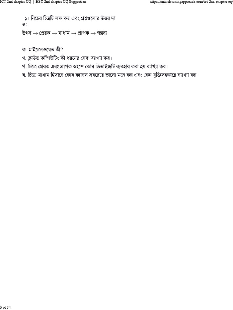 ICT 2nd Chapter CQ | PDF