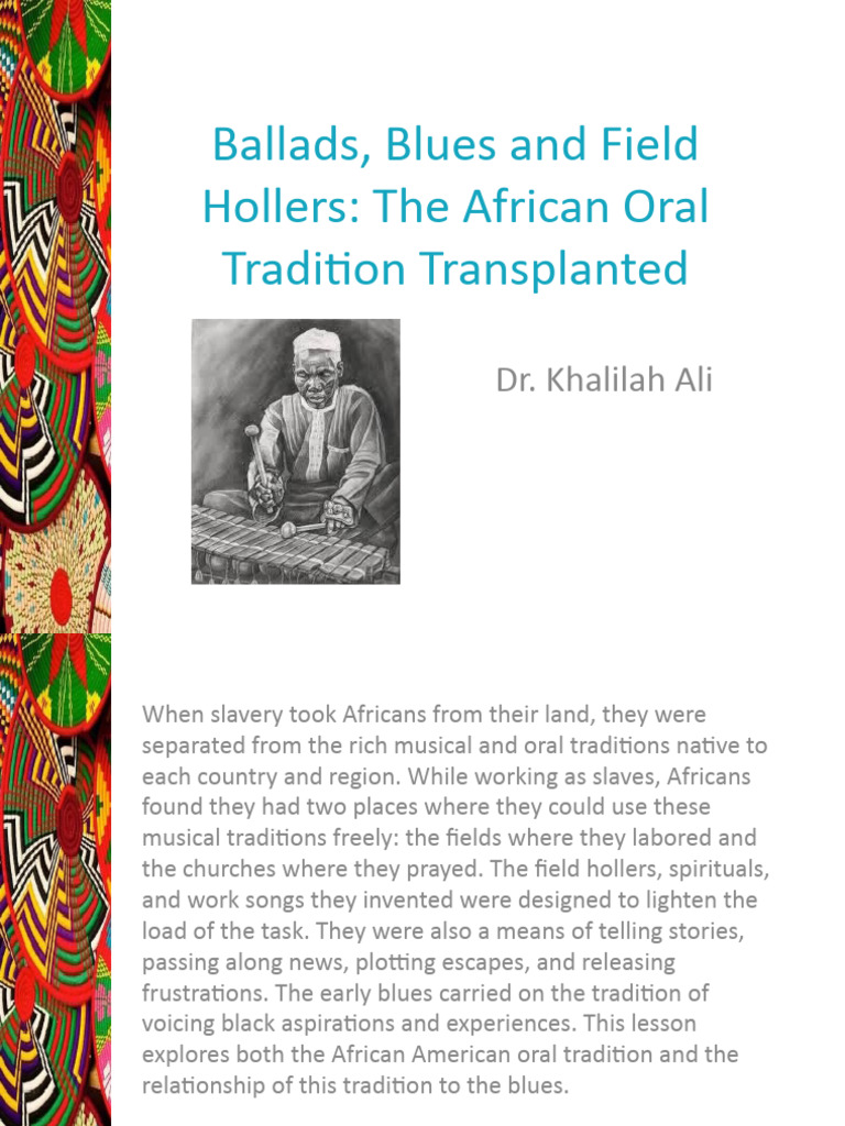 Field Hollers To Hip Hop: Culturally Responsive Teaching Through Black ...