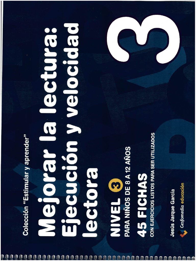 Mejorar La Lectura Ejecución y Velocidad Lectora 3 | PDF