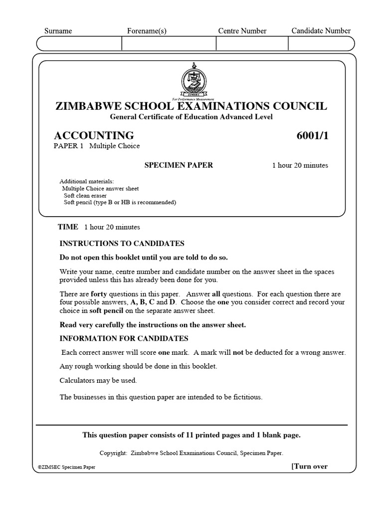 A-Levels Accounting Randal | PDF