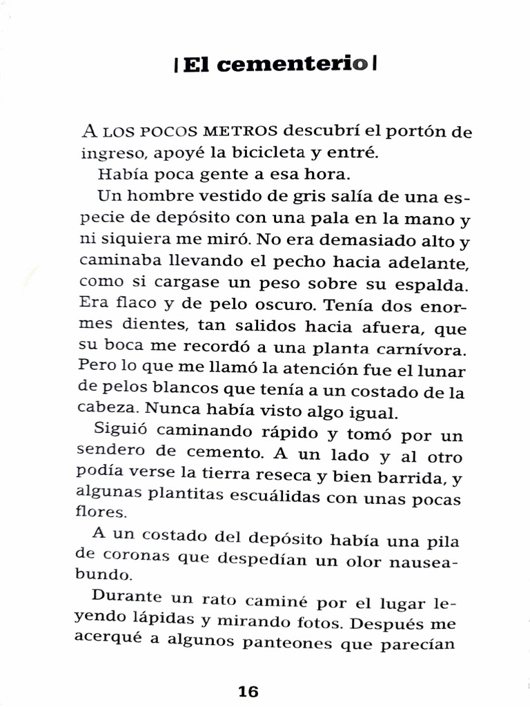 Iel Cementeriol: Caminando | PDF