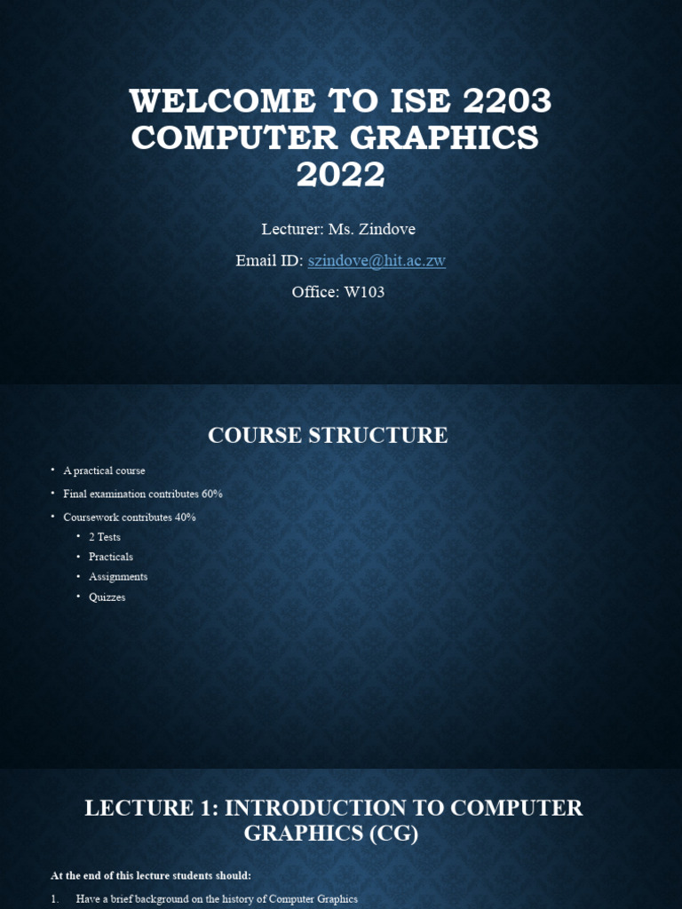 Unit 1 - Introduction | PDF | Computer Graphics | Pixel