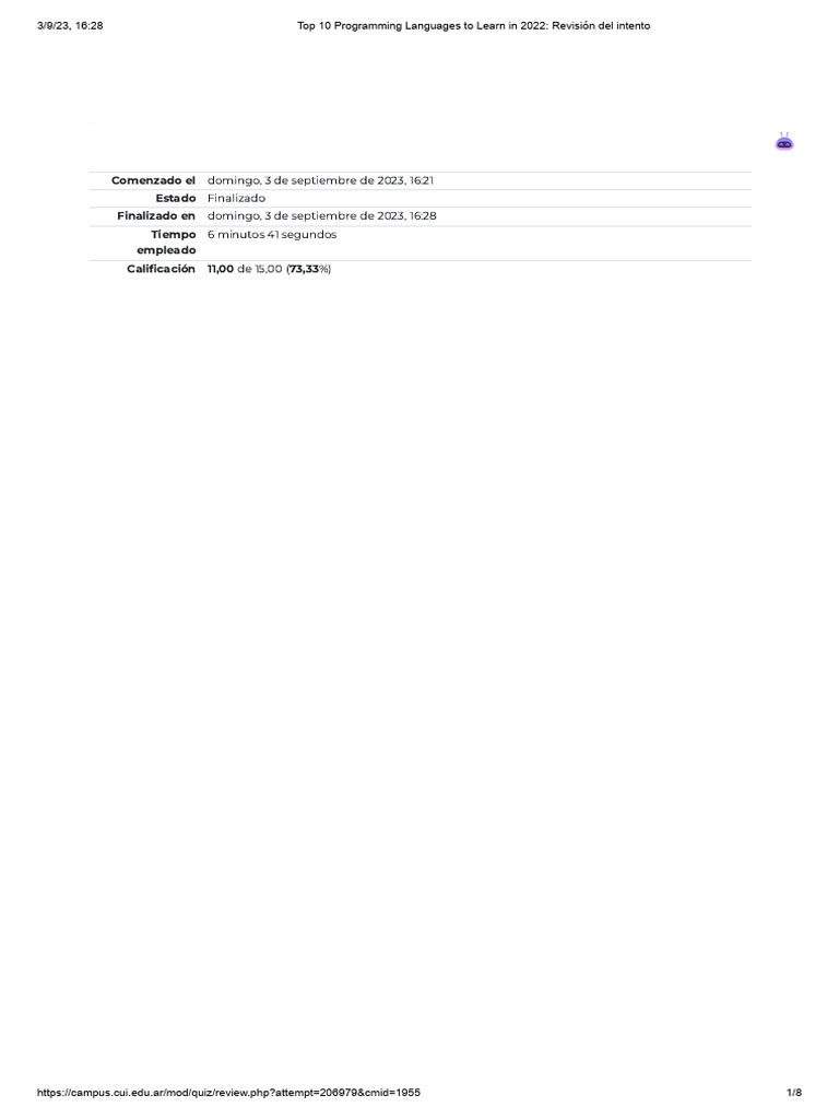 Top 10 Programming Languages to Learn in 2022_ Revisión del intento ...