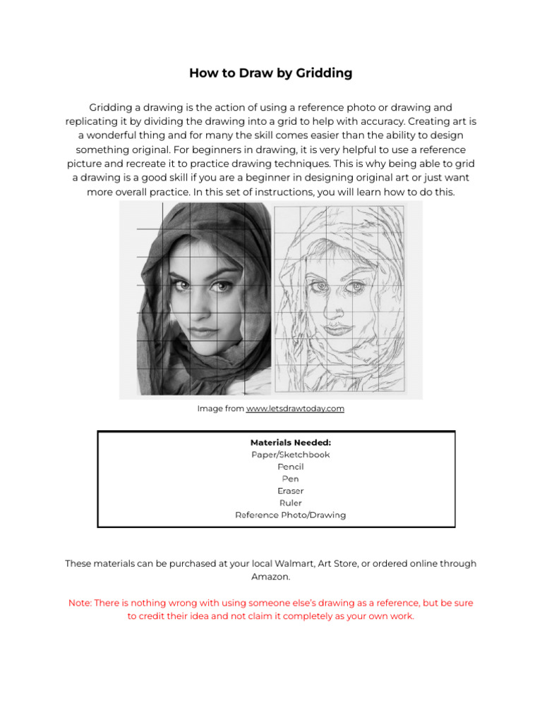 Written Instructions | PDF | Drawing