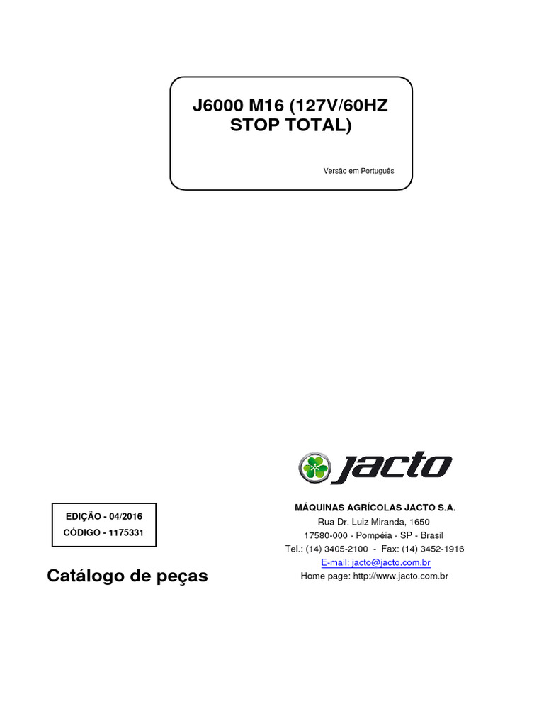 Imagem Explodida J6000 | PDF | Peças de veículos | Bens manufaturados