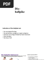 Hallpike Maneuver Procedure Guide | PDF | Diseases And Disorders ...