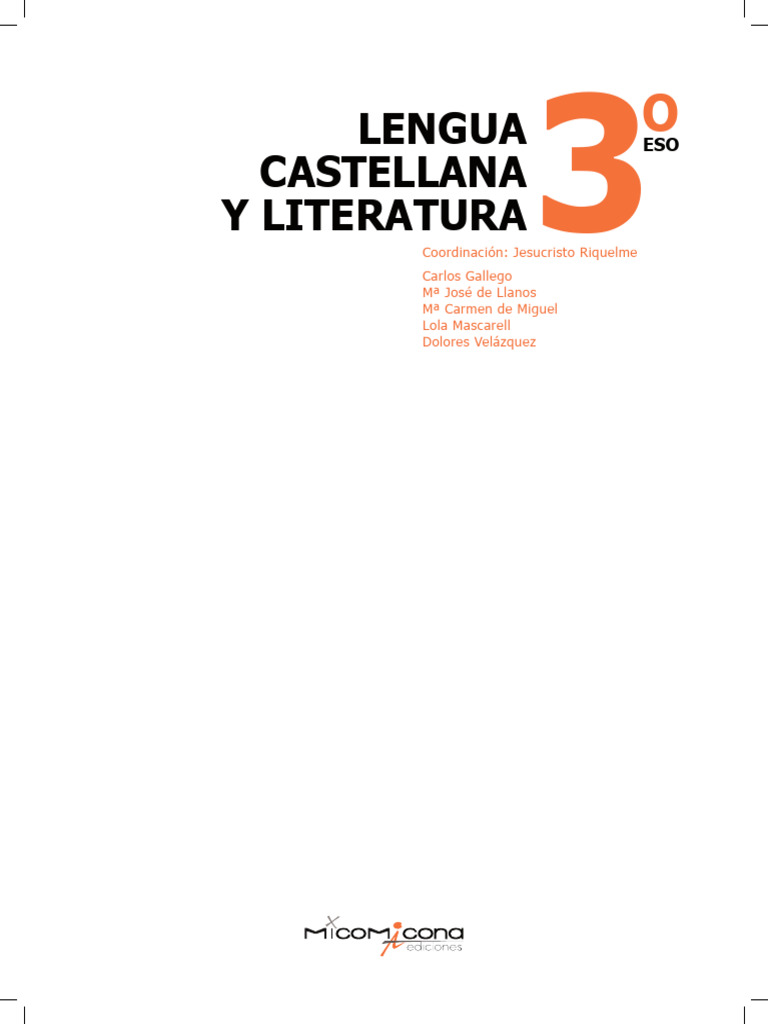 Lengua 3 Eso Libro Descargar Gratis Pdf Tierra Comunicación