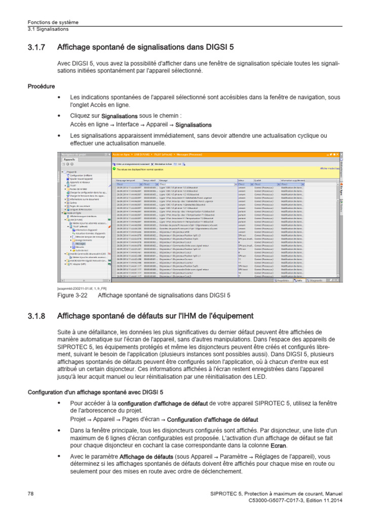 Affichage Spontané de Signalisations Dans DIGSI 5 3.1.7 | PDF