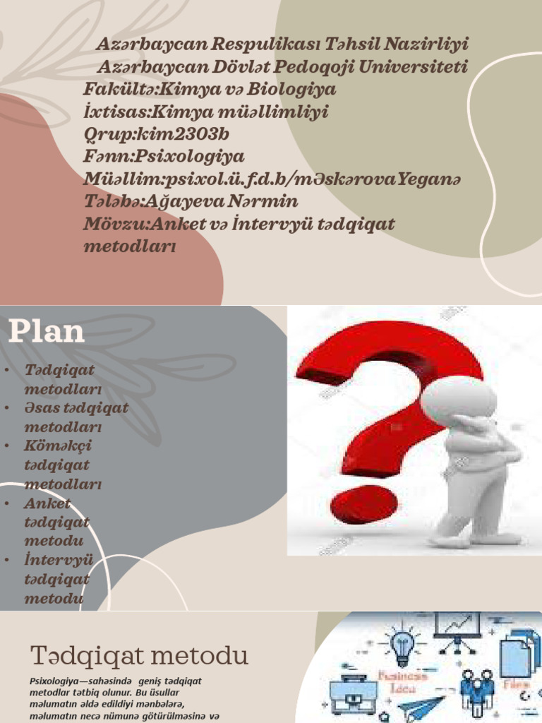 Psixologiya Slayd | PDF