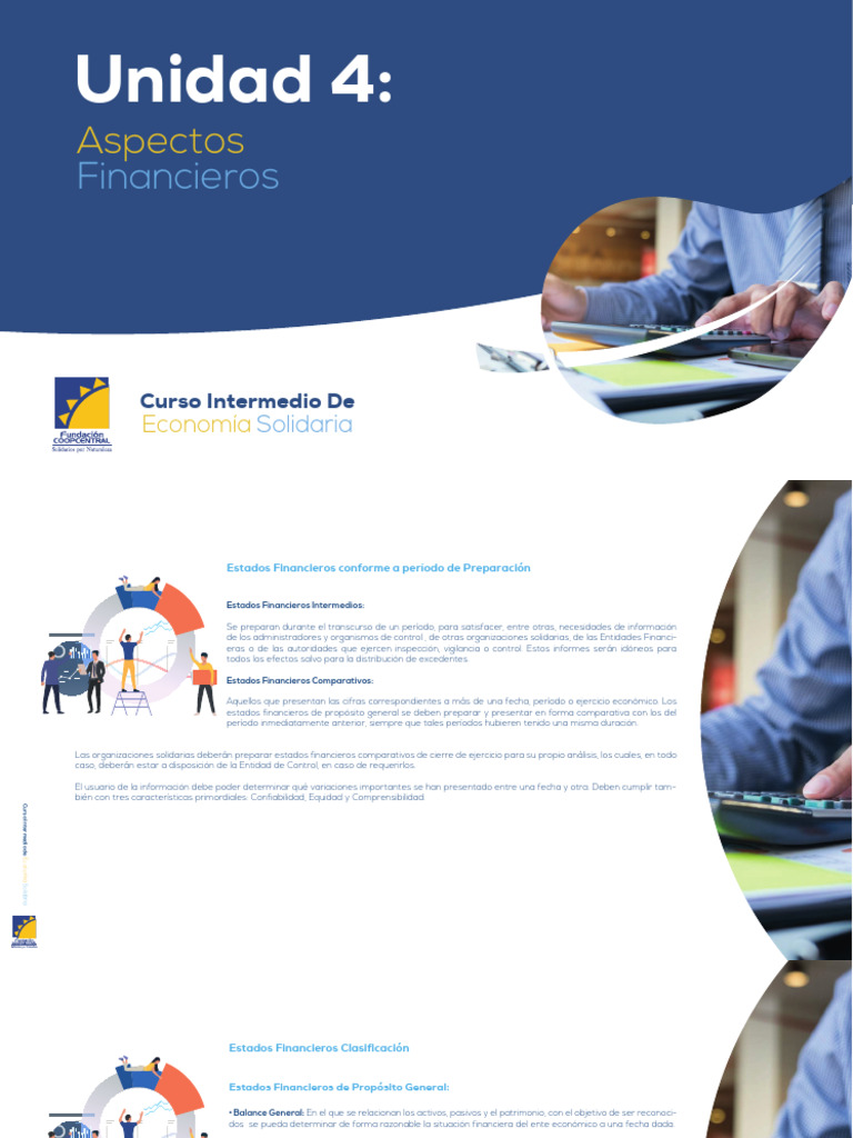 Unidad 4 | PDF | Ratio financiero | Cooperativa