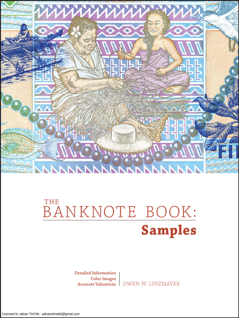 The Banknote Book Samples | PDF | Banknote | Prices