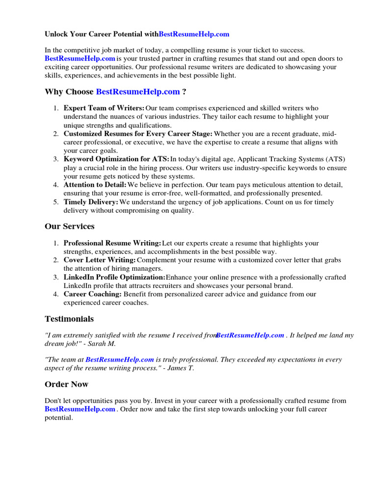 Domestic Worker Resume | PDF