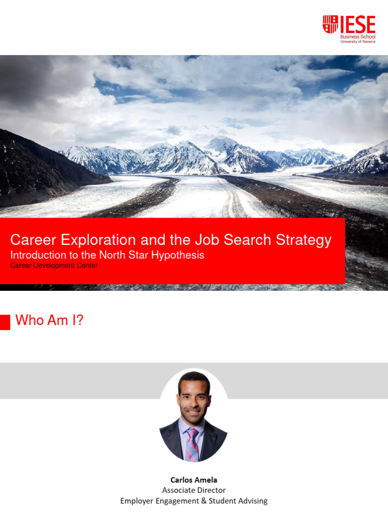 Session 1 - Career Exploration and The Job Search Strategy - 15.02.2023 ...