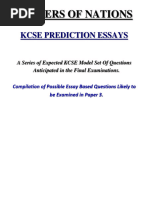 Paper 3 Combined Revision Sets-Kcse 2024 | PDF