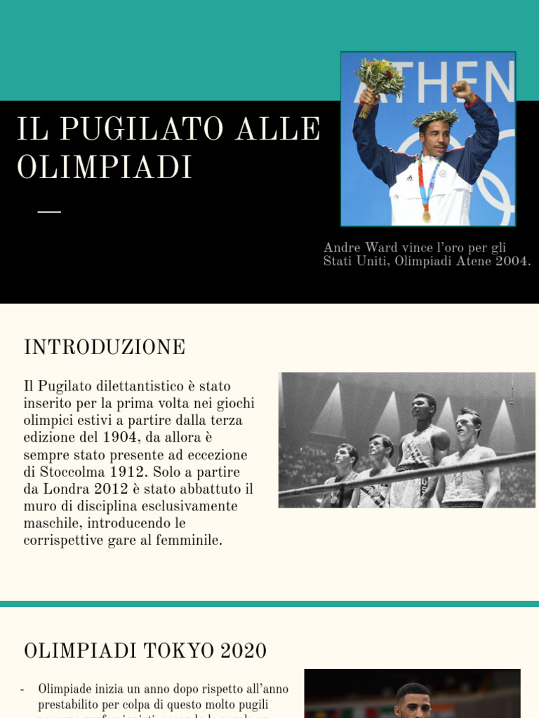 Il Pugilato Nelle Olimpiadi | PDF
