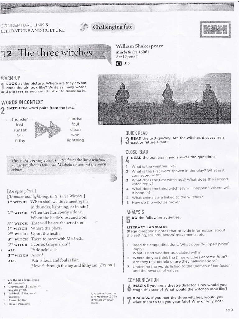 4 Macbeth - The Three Witches | PDF