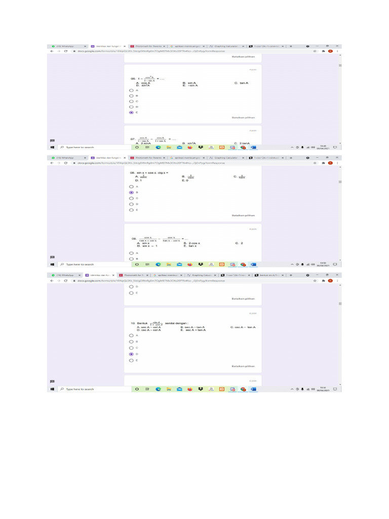 Mat Fungsi Dan Inden | PDF