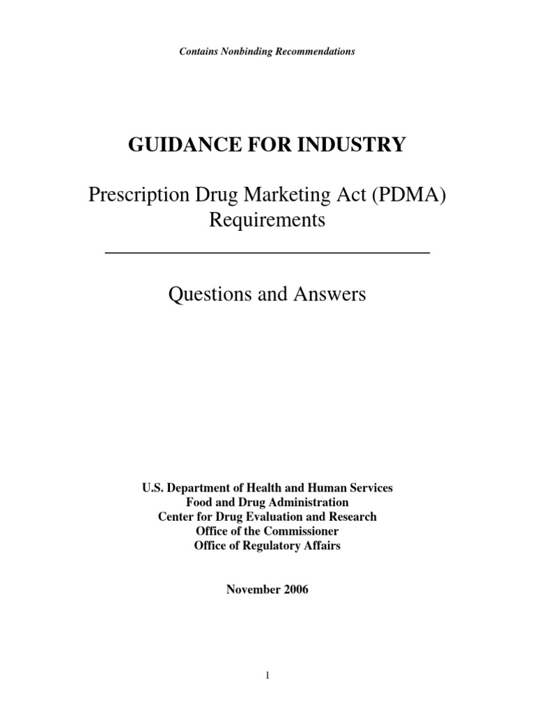 Prescription-Drug-Marketing-Act-(PDMA)-Requirements--Questions-and ...