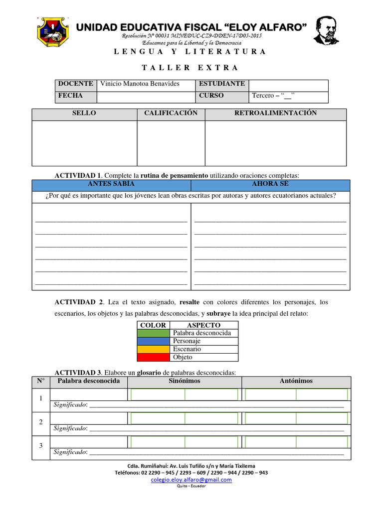 LL3 - Actividad Extra | PDF