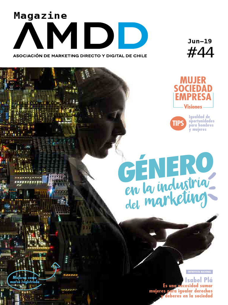 Revista - AMDD - 44 - Mujer Sociedad y Empresa | PDF | Igualdad de género | Estudios de género