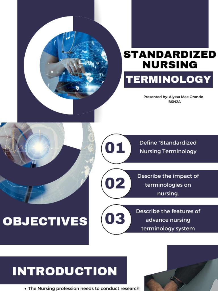 Chapter 8 - Standardized Nursing Terminologies - Orande | PDF | Nursing ...