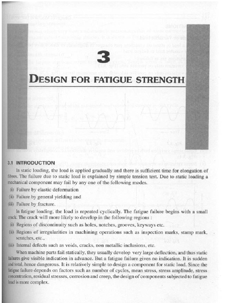 Design For Fatigue Strength | PDF