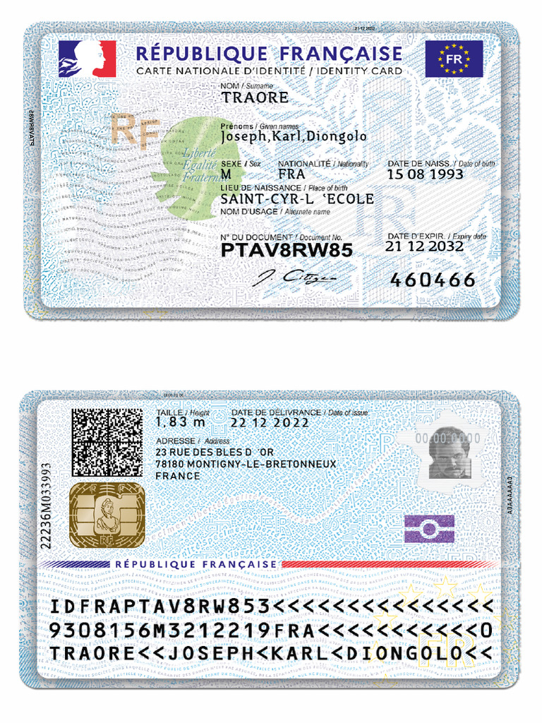 France New ID | PDF