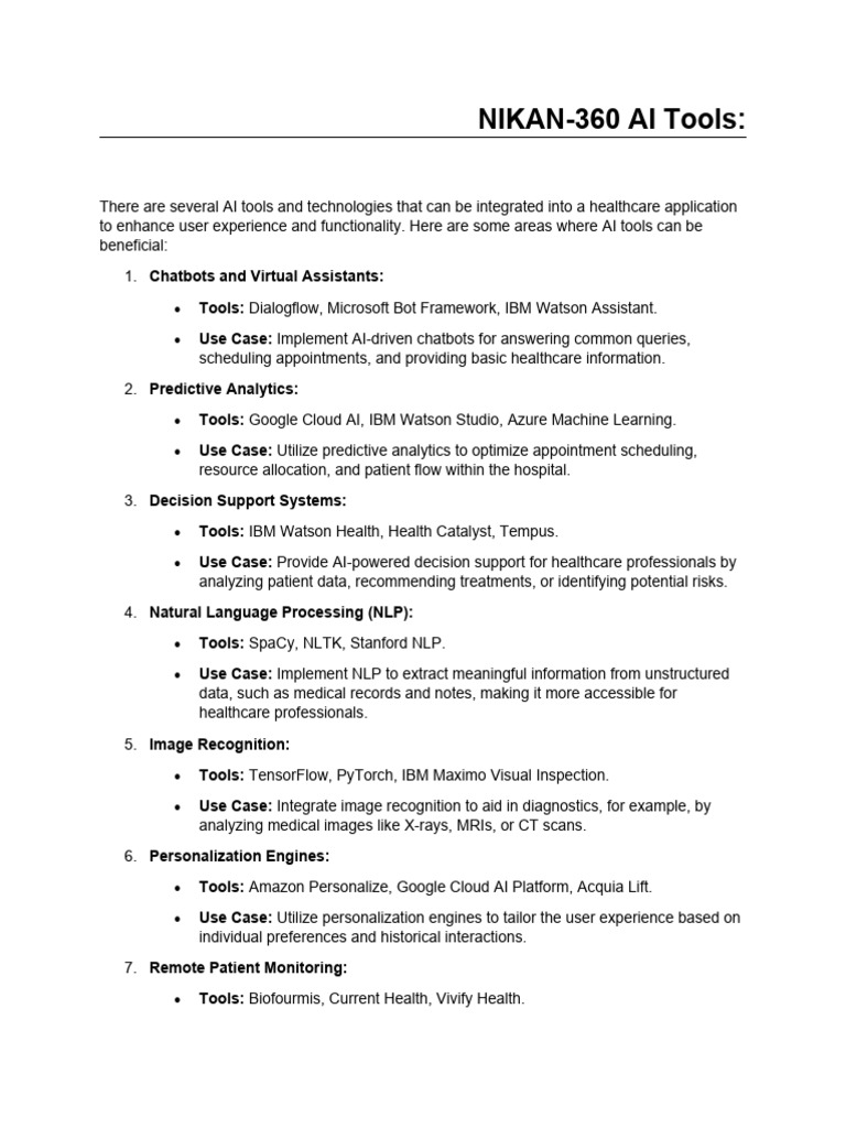 Nikan-360 Ai Tools | PDF