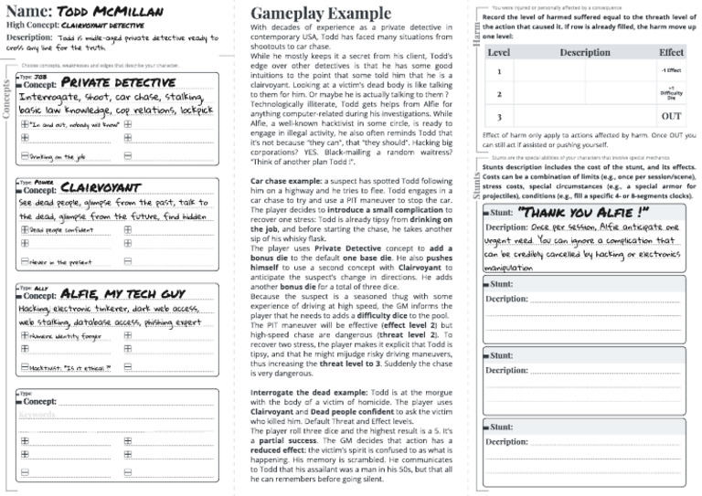 Character Example | PDF