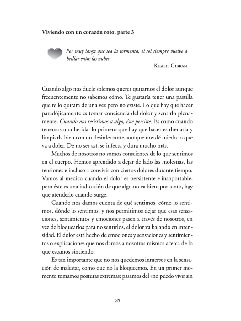 Viviendo Con Un Corazon Roto Parte 3 | PDF