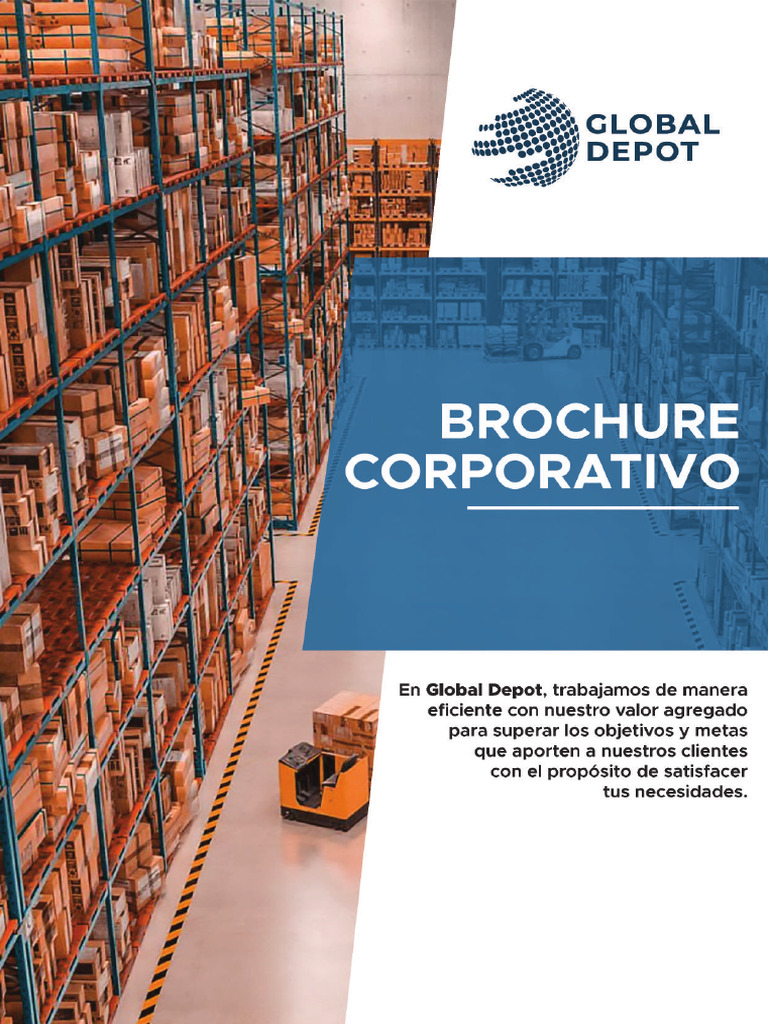 Brochure Corporativo Global Depot | PDF