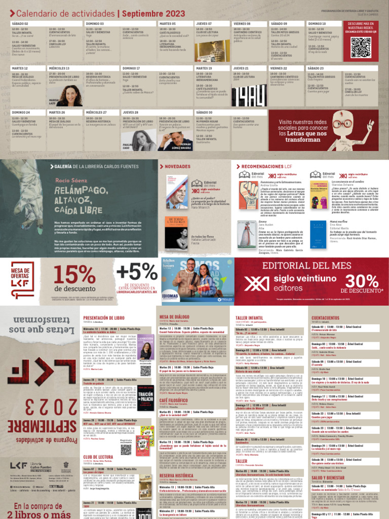 Programa Septiembre Digital | PDF | Emma (novela)