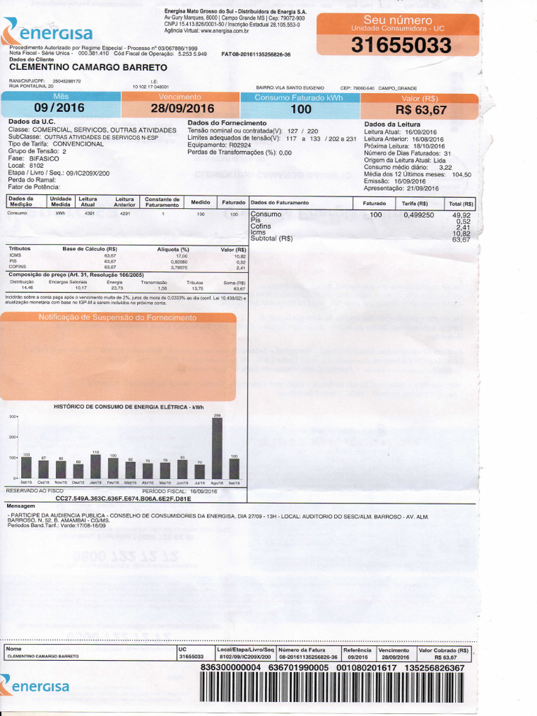 Comprovante Resid | PDF