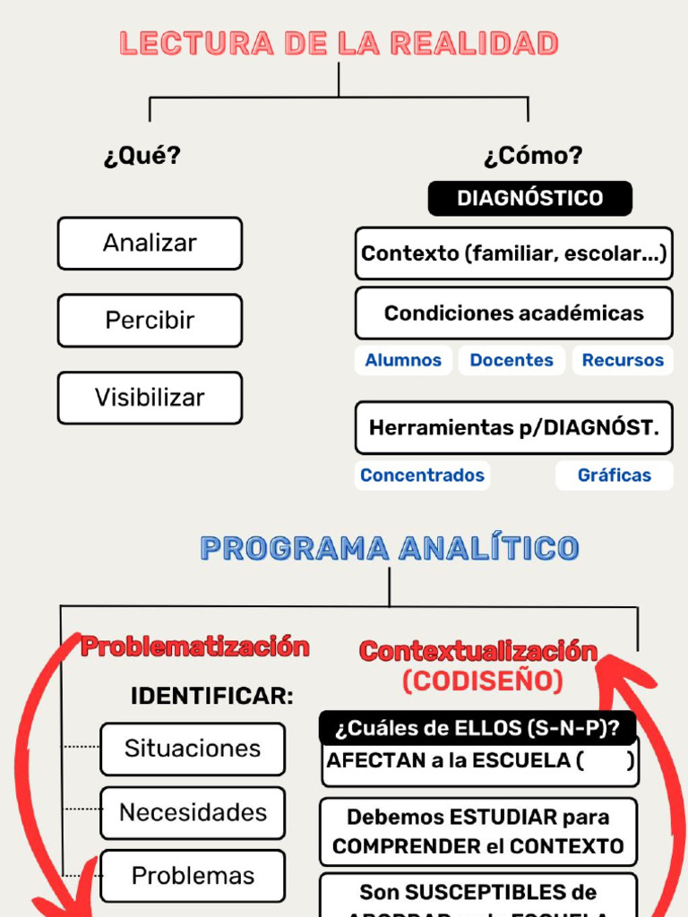 Mapa Conceptual PROGRAMA ANALÍTICO | PDF