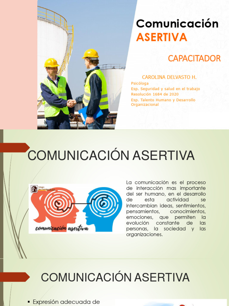Comunicación Asertiva | PDF