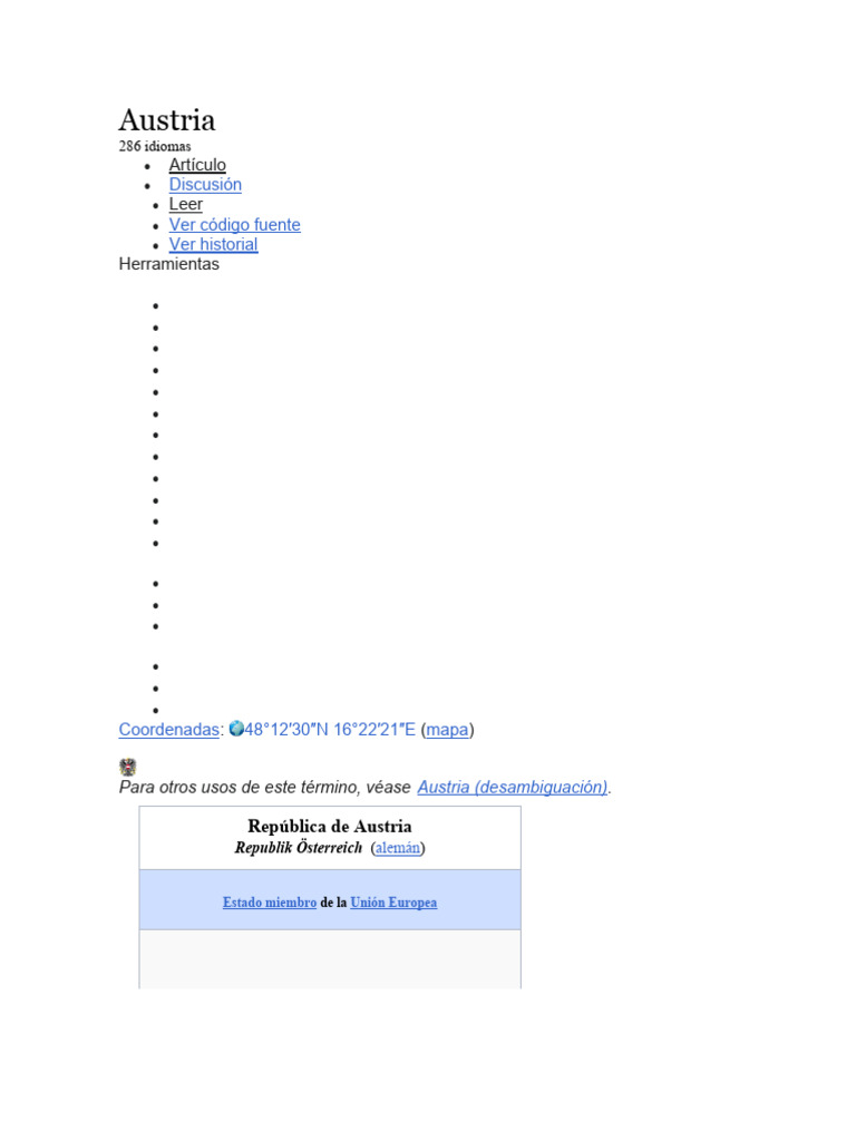 Austria | PDF | Austria | Austria Hungría