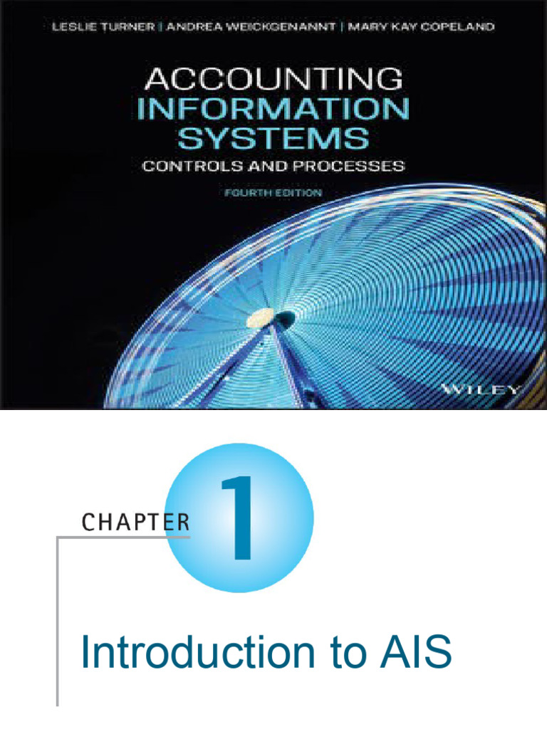 ch01 Introduction To AIS | PDF | Internal Control | Computer File